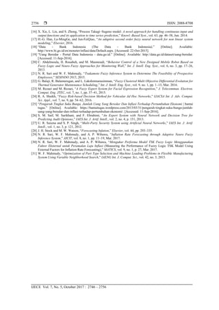 Enabling External Factors for Inflation Rate Forecasting using Fuzzy Neural System | PDF