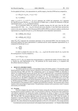 Convolutional recurrent neural network with template based representation for complex question ...