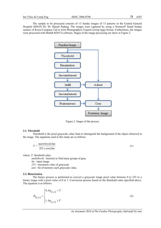 An Automatic ROI of The Fundus Photography | PDF