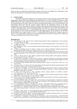 Optimized Kernel Extreme Learning Machine for Myoelectric Pattern Recognition | PDF
