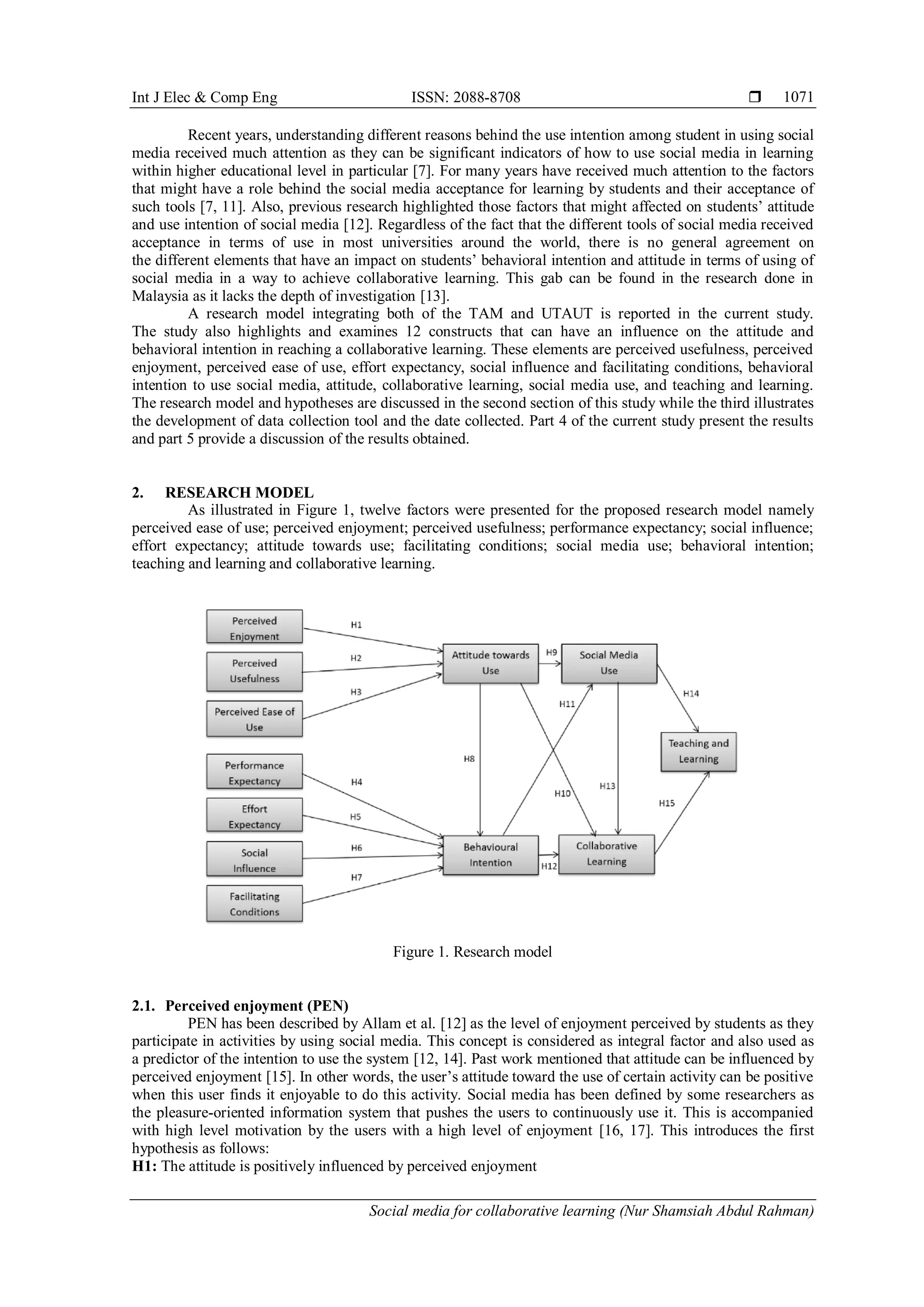 Social media for collaborative learning | PDF