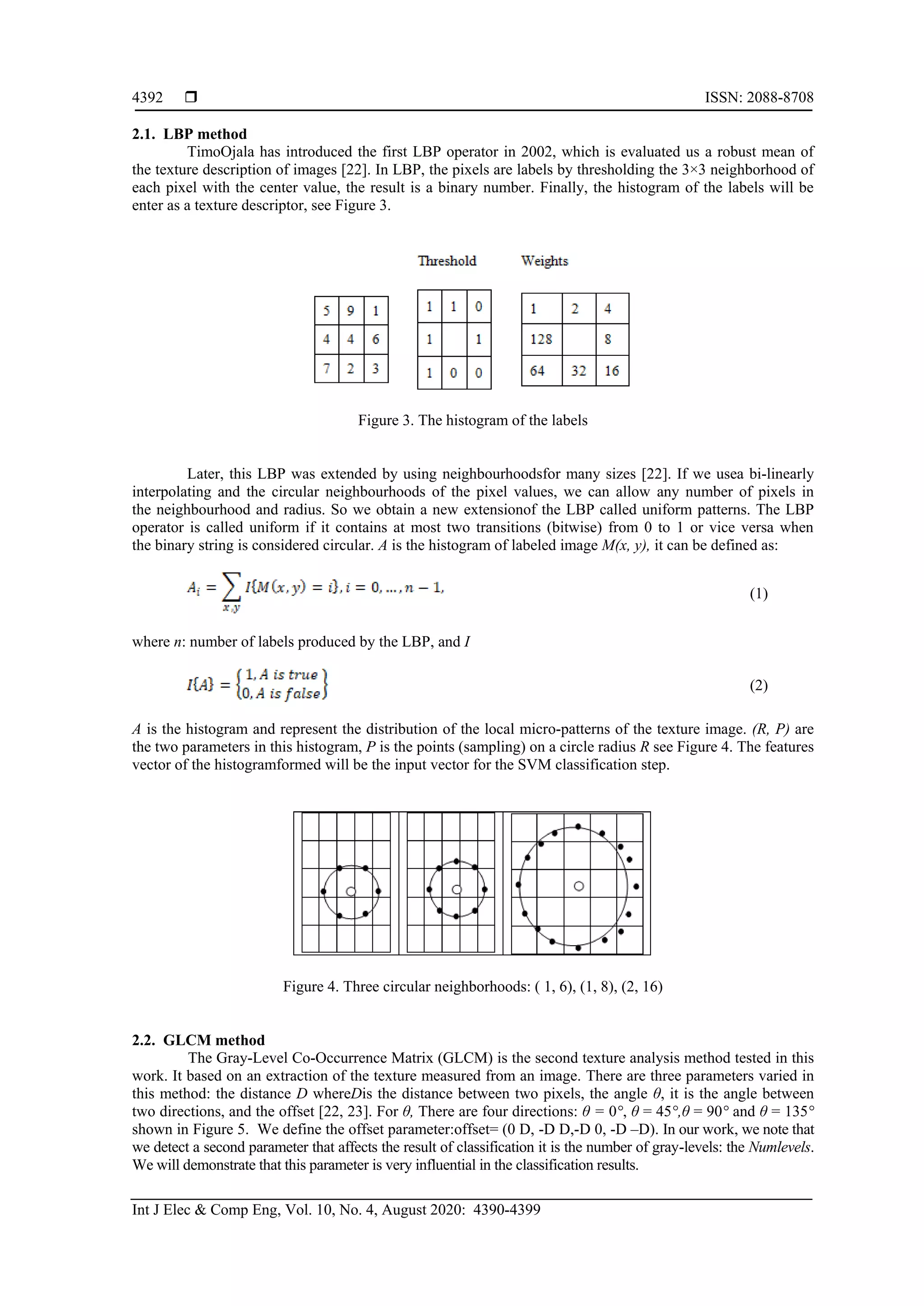 Texture classification of fabric defects using machine learning | PDF