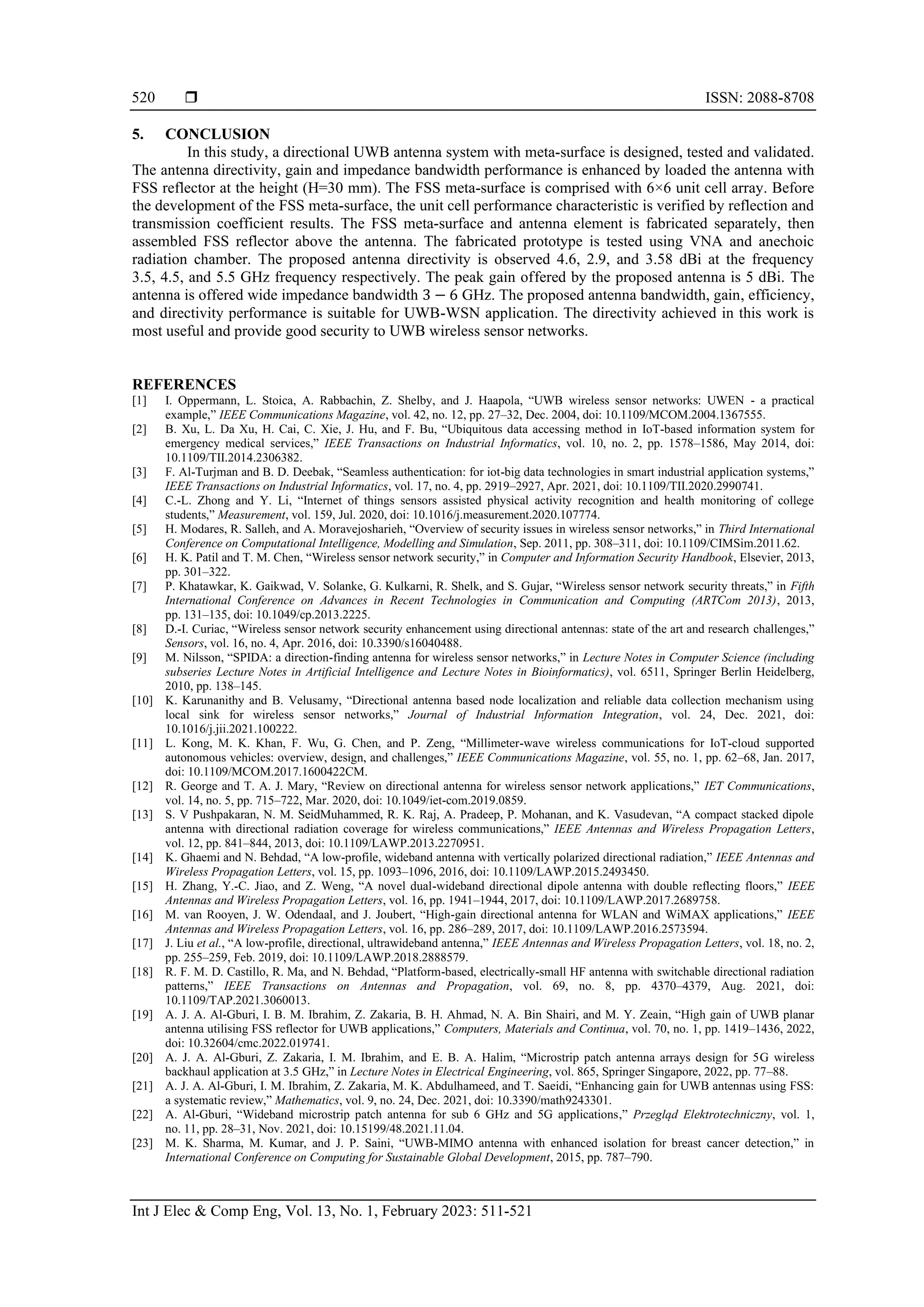 Meta-surface (frequency selective surface) loaded high gain directional ...