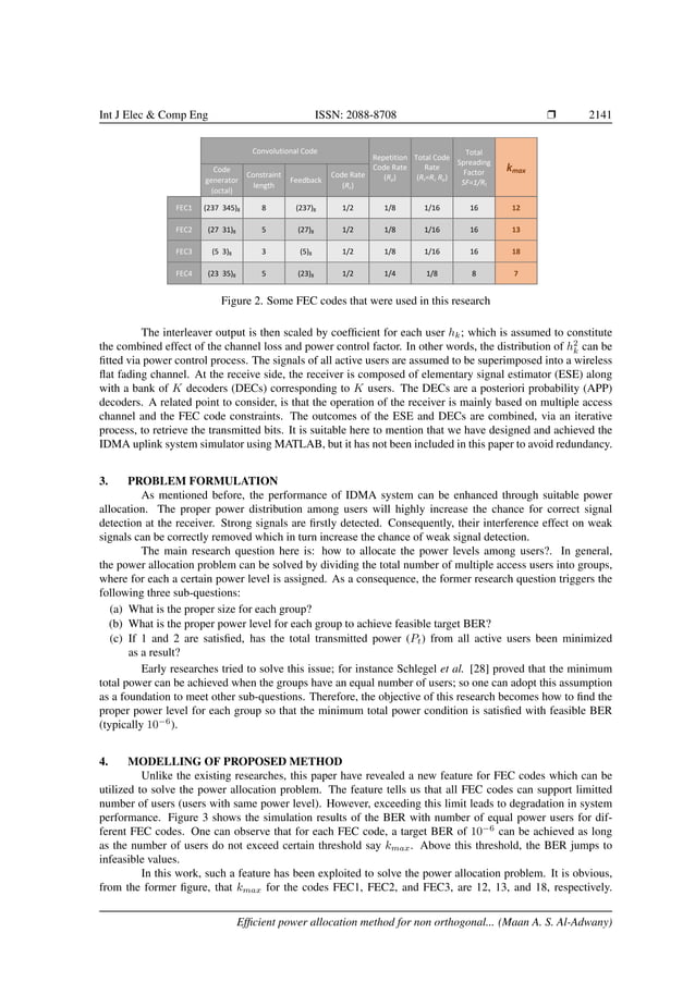 Efﬁcient power allocation method for non orthogonal multiple access 5G systems | PDF