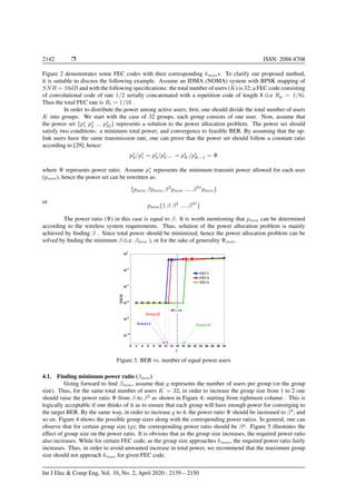 Efﬁcient power allocation method for non orthogonal multiple access 5G systems | PDF