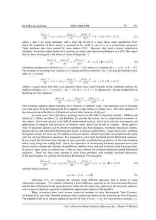 Sinc collocation linked with ﬁnite differences for Korteweg-de Vries ...