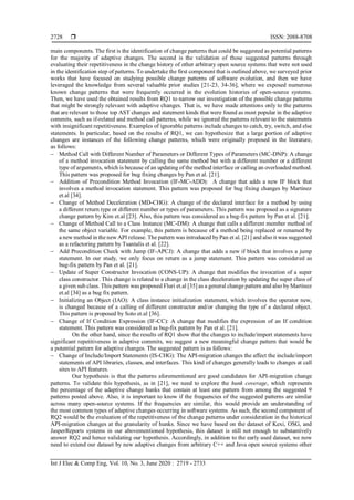 A study of code change patterns for adaptive maintenance with AST analysis | PDF