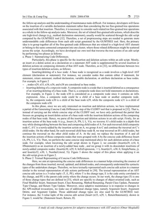 A study of code change patterns for adaptive maintenance with AST analysis | PDF