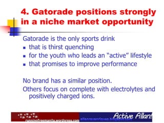 Gatorade Marketing Plan | PPTX