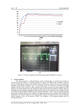 Integral sliding-mode controller for maximum power point tracking in ...