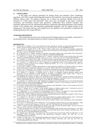 Synthesis of new antenna arrays with arbitrary geometries based on the superformula | PDF