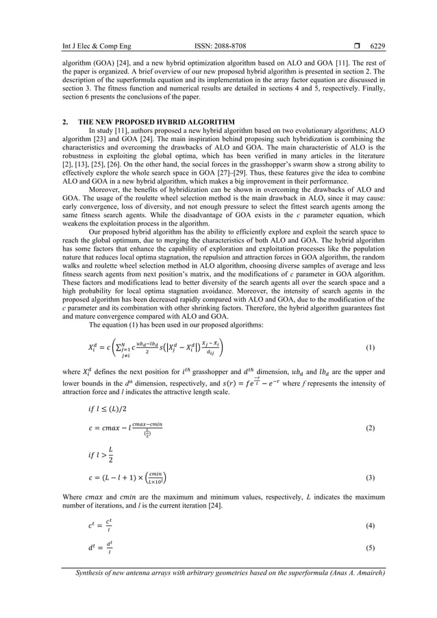 Synthesis of new antenna arrays with arbitrary geometries based on the superformula | PDF