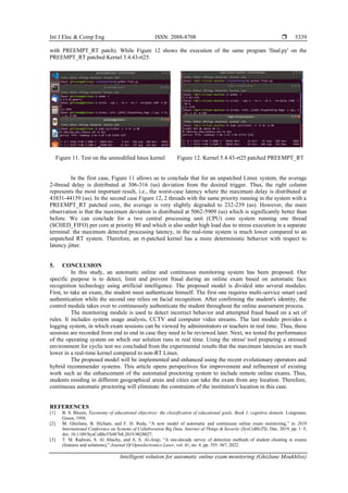 Intelligent solution for automatic online exam monitoring | PDF