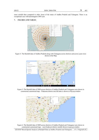 GIS-MAP based Spatial Analysis of Rainfall Data of Andhra Pradesh and ...