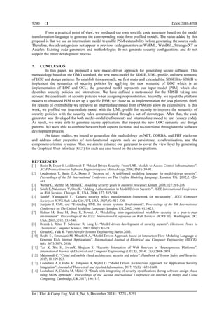 A UML Profile for Security and Code Generation | PDF