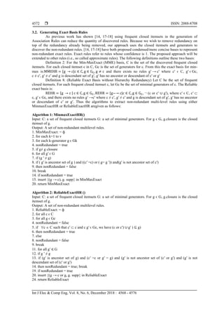 Generating Non-redundant Multilevel Association Rules Using Min-max Exact Rules | PDF