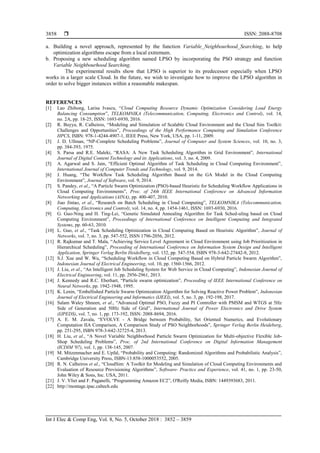An Effective PSO-inspired Algorithm for Workflow Scheduling | PDF