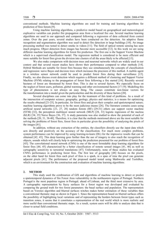 Comparative study on machine learning algorithms for early fire forest detection system using ...