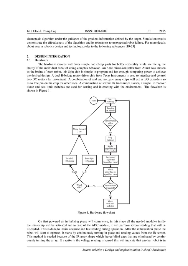 Swarm robotics : Design and implementation | PDF