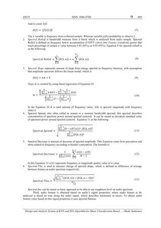 Design and Analysis System of KNN and ID3 Algorithm for Music Classification based on Mood ...
