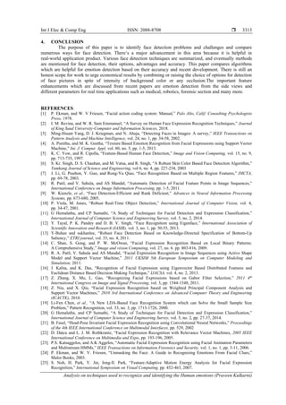 Analysis on techniques used to recognize and identifying the Human ...