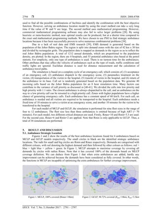 Comparison of Emergency Medical Services Delivery Performance using Maximal Covering Location ...