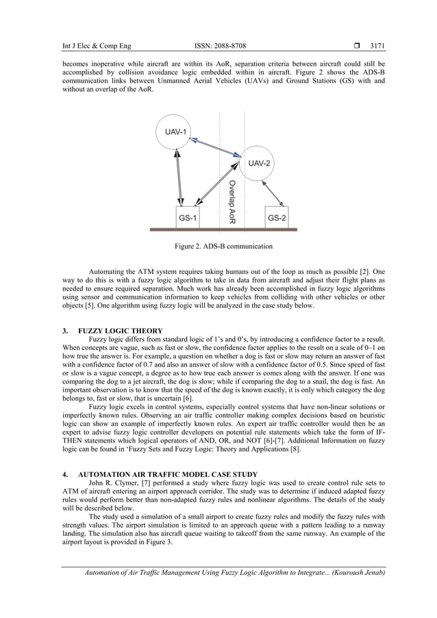Automation of Air Traffic Management Using Fuzzy Logic Algorithm to ...