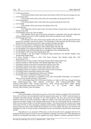 Automation of Air Traffic Management Using Fuzzy Logic Algorithm to Integrate Unmanned Aerial ...