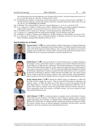 Comparative study of proactive and reactive routing protocols in ...