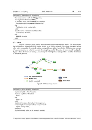 Comparative study of proactive and reactive routing protocols in ...