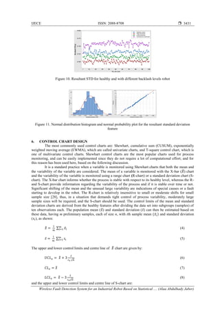 Wireless Fault Detection System for an Industrial Robot Based on Statistical Control Chart | PDF