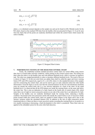 Wireless Fault Detection System for an Industrial Robot Based on Statistical Control Chart | PDF