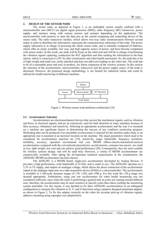 Wireless Fault Detection System for an Industrial Robot Based on Statistical Control Chart | PDF