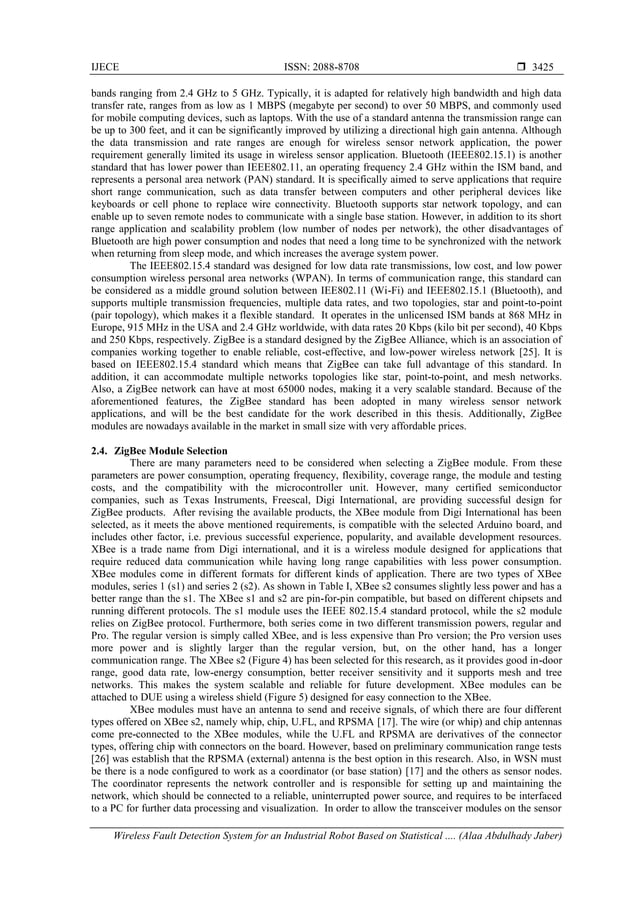 Wireless Fault Detection System For An Industrial Robot Based On Statistical Control Chart Pdf