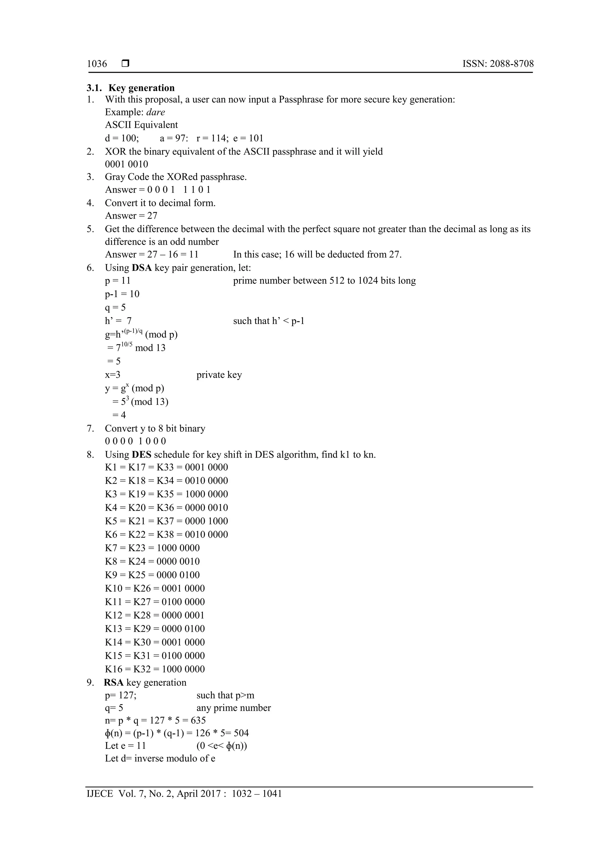 DARE Algorithm: A New Security Protocol by Integration of Different ...