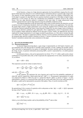 Edge detection algorithm based on quantum superposition principle and photons arrival ...