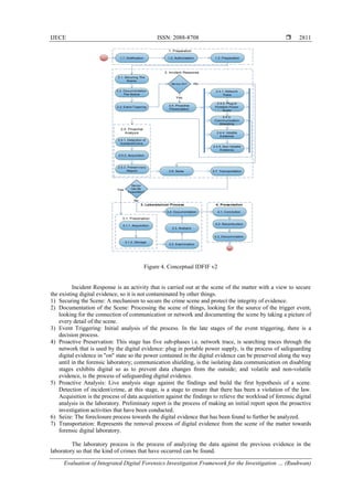 Evaluation of Integrated Digital Forensics Investigation Framework for ...