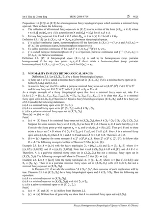 Fuzzy Homogeneous Bitopological Spaces | PDF