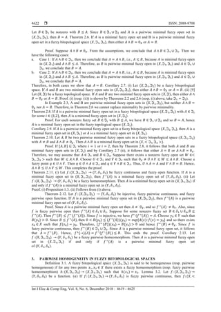 Fuzzy Homogeneous Bitopological Spaces | PDF