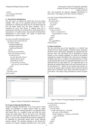 BugLoc: Bug Localization in Multi Threaded Application via Graph Mining Approach | DOC ...