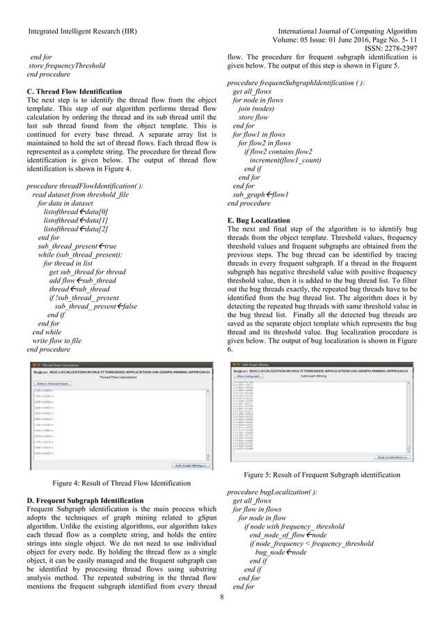 BugLoc: Bug Localization in Multi Threaded Application via Graph Mining Approach | DOC ...
