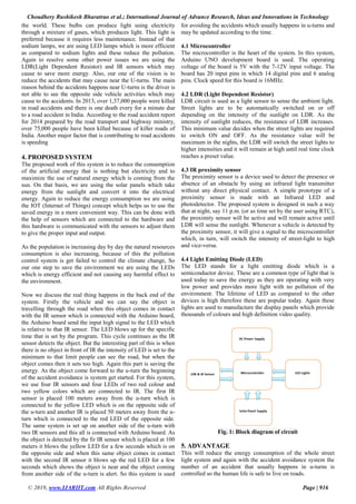Arduino Based Project- Smart Street Light System | PDF