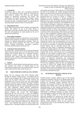 A Survey on Educational Data Mining Techniques | PDF