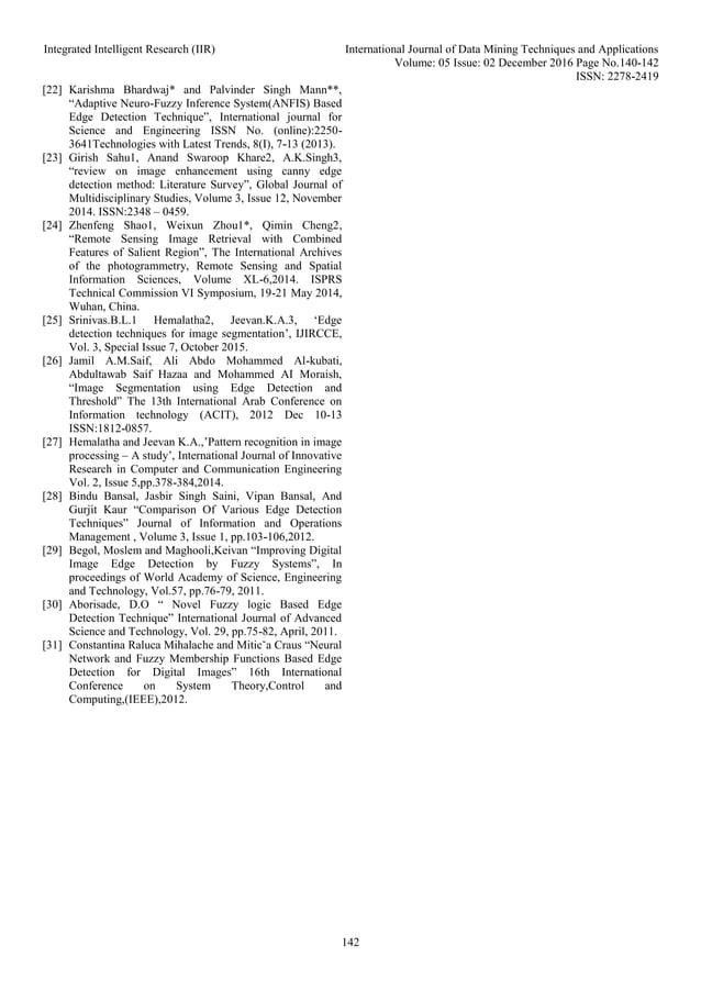 A Review Of Edge Detection Techniques For Image Segmentation Pdf