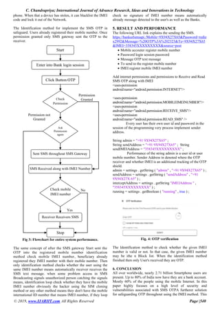 Enhanced adaptive security system for SMS – based One Time Password | PDF