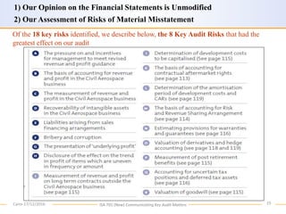 ISA 701 (New) Communicating Key Audit Matters in the Independent Auditor’s Report (Overview) | PPTX