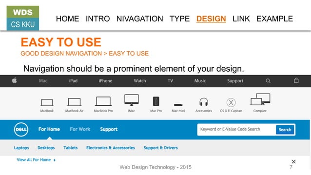 Navigation and Link | PDF | Web Design and HTML | Internet