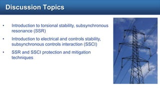 Protecting Power Plants from SSR | PPTX