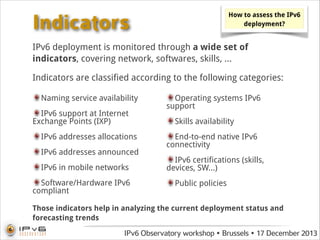 IPv6 Observatory outomes | PPT
