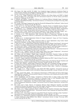 Survey of Hybrid Image Compression Techniques | PDF | Data Storage and Warehousing | Computing